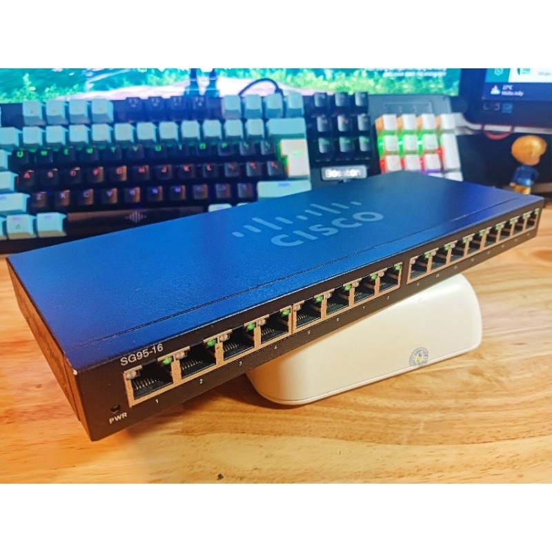 Switch Cisco SG95-16, sg100-16 , 16 port 1Gps đã qua sử dụng | Shopee ...