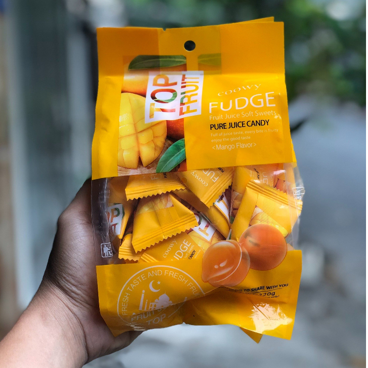 SỈ THÙNG 24 GÓI - Kẹo dẻo Xoài Coowy/ trái cây Top Fruit ĐỦ VỊ - Tổng ...