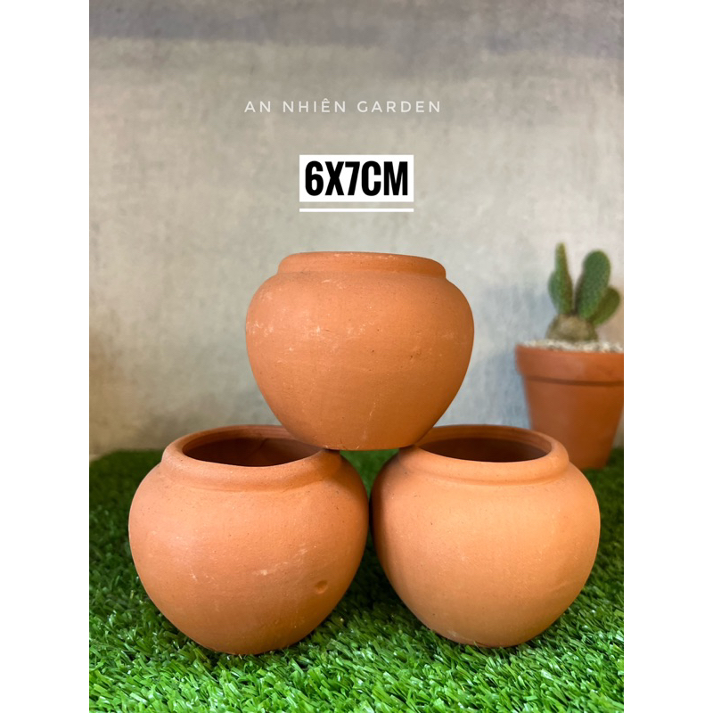 Chậu Đất Nung Chum Mini KT 6x7cm - Trồng Sen Đá - Xương Rồng - LỖI 1 ...