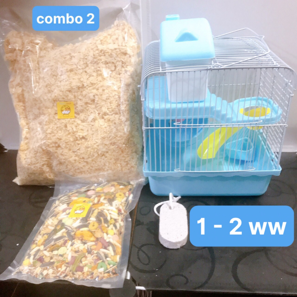 Combo nuôi chuột hamster cơ bản tiết kiệm cho người mới nuôi (combo các ...