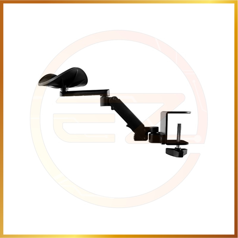 Giá đỡ Cánh Tay Bằng Kim Loại Gắn Bàn Máy Tính Xoay 360 độ Chống Mỏi Cổ Tay Di Chuột Gõ Bàn
