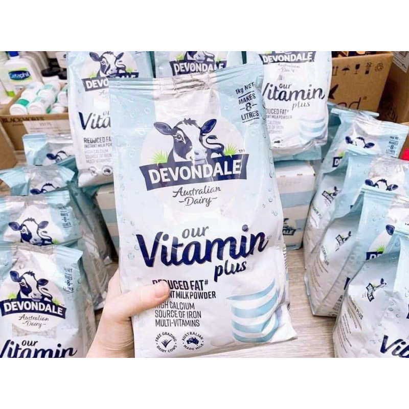 Sữa Tươi Nguyên Kem Tách Béo Devondale Vitamin Plus (1kg) | Shopee Việt Nam