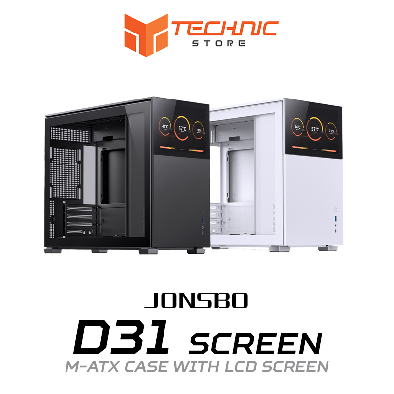 Case máy tính Jonsbo D31 SCREEN | Shopee Việt Nam