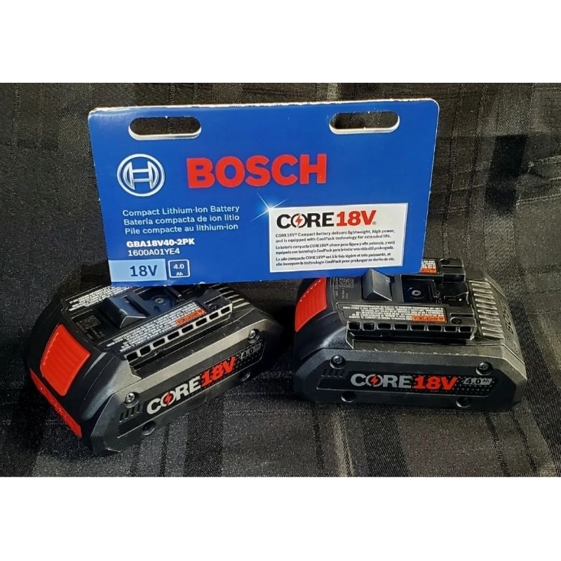 pin BOSCH 18v 4Ah dòng pin core 1 hàng cell nhỏ gọn mới 100% | Shopee ...