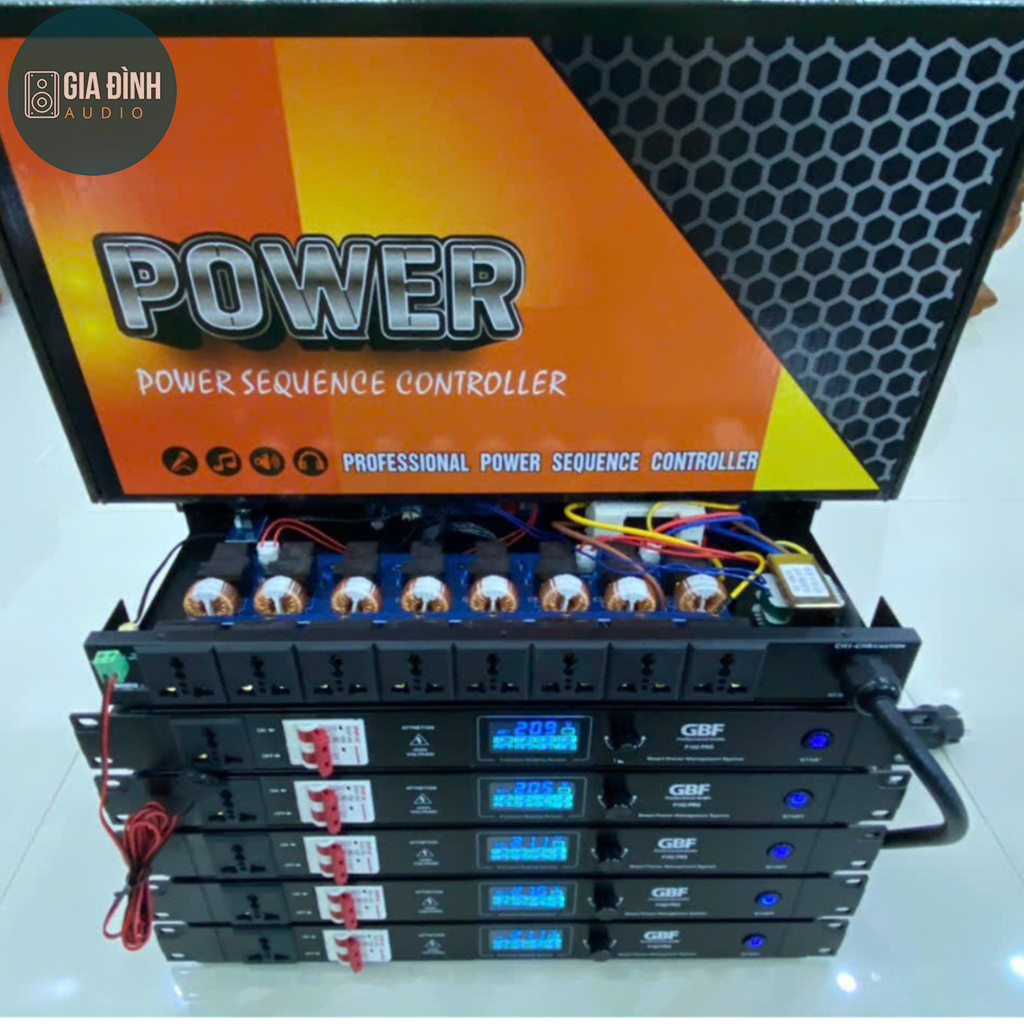 Quản lý nguồn GBF P102 Pro, Có lọc nguồn từng kênh - Nhập Khẩu | Shopee Việt Nam