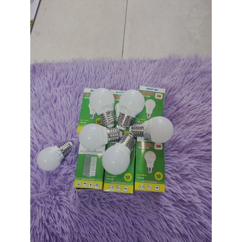 Bóng led bulb tròn MPE 3-5-7-9w hàng chính hãng. | Shopee Việt Nam