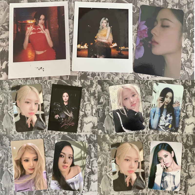 [official Toploader]blackpink Rosé Card Rosé Blackpink Early Bird