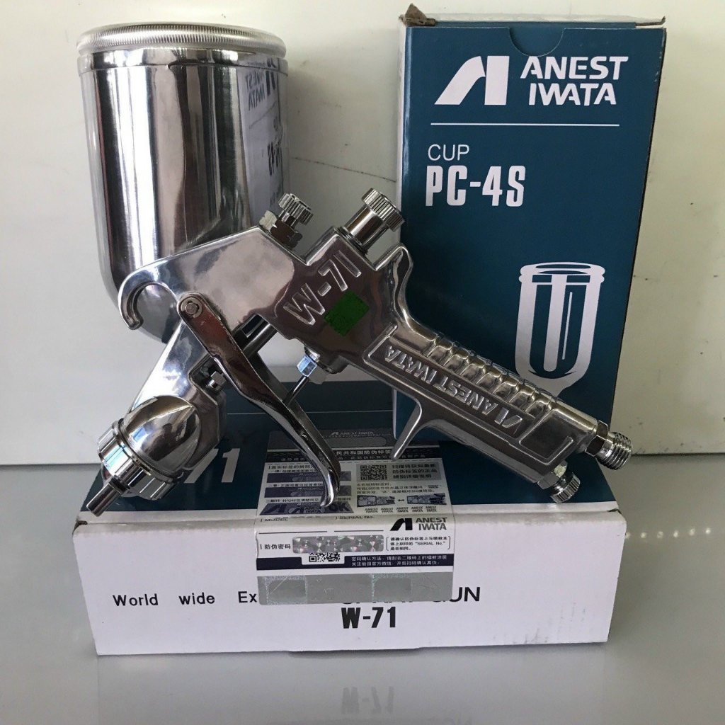 Súng Phun Sơn Anest Iwata W-71 - Béc Phun 1.3 | Shopee Việt Nam