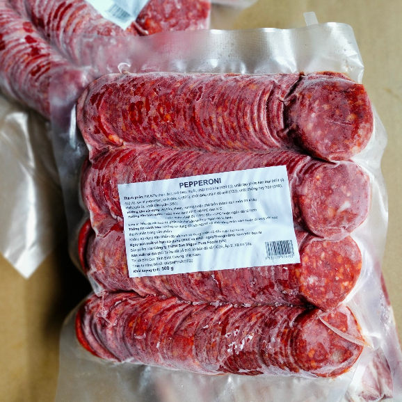 Pepperoni xúc xích khô cắt mỏng hun khói, Le Gourmet 500g [SHIP HOẢ TỐC ...