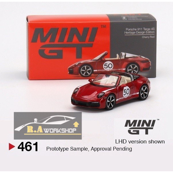 Mô Hình Xe MiniGT NO.461 Porsche 911 Targa 4S Heritage Design Edition ...