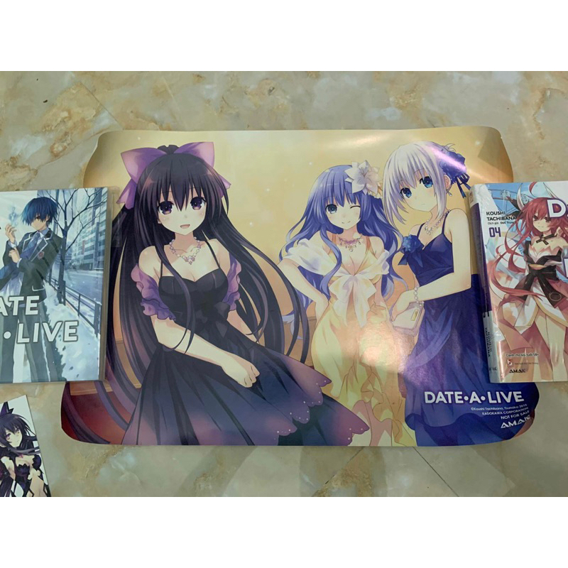 Poster date a live 12 chính hãng | Shopee Việt Nam