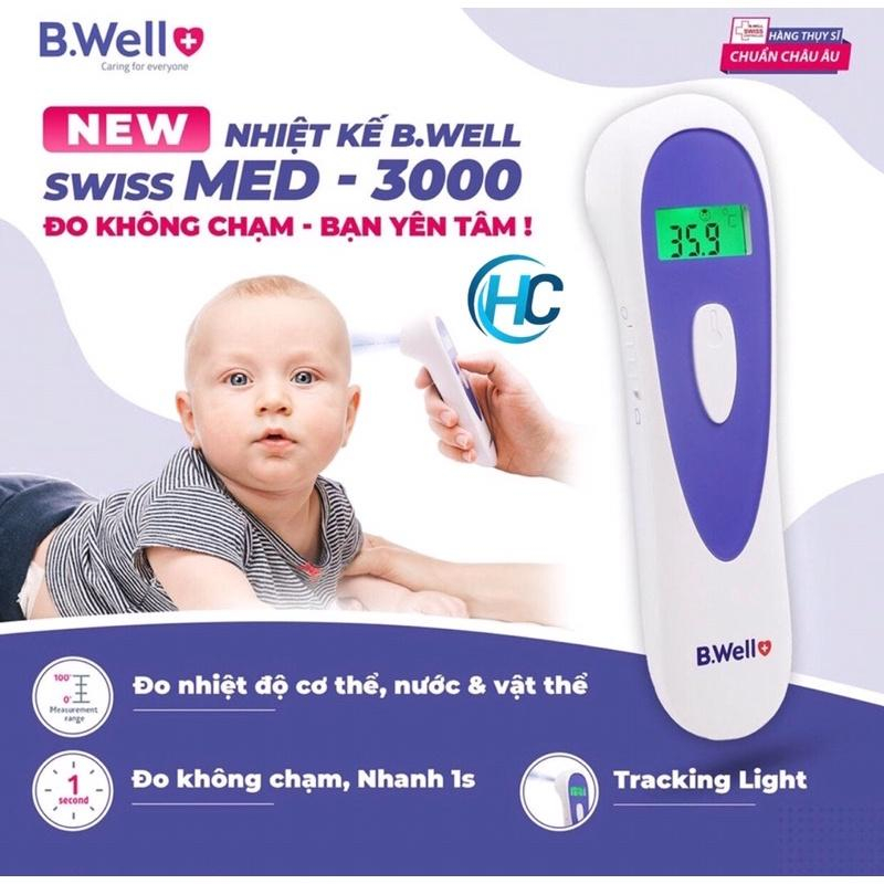 Nhiệt kế hồng ngoại B.Well MED-3000 (Nhập khầu chính hãng Thụy sĩ-BH 2 ...