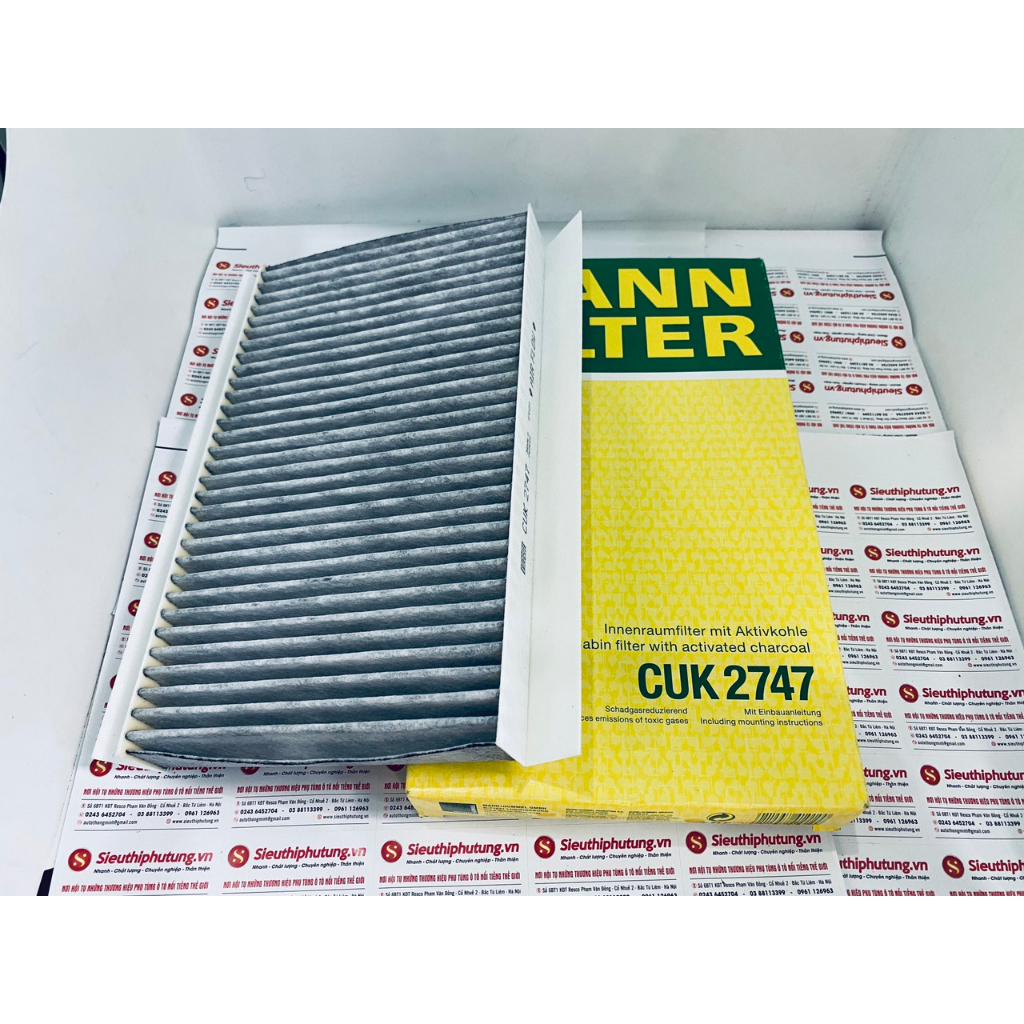 Lọc gió điều hòa Land Rover Sport 3.6, Mann Filter Cuk 2747 | Shopee ...
