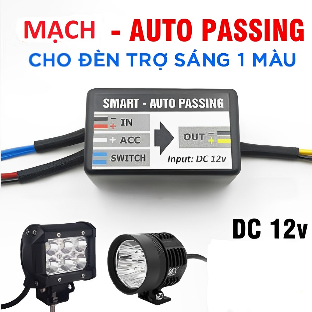 Mạch auto passing lắp cho đèn trợ sáng | Shopee Việt Nam