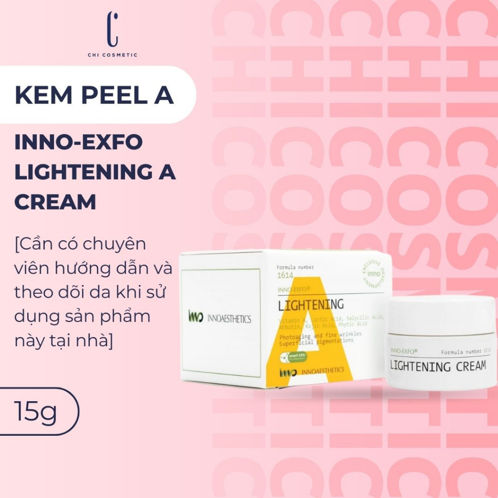 Kem Tái Tạo & Sáng Da Inno-Exfo Lightening A Cream 15g | Shopee Việt Nam