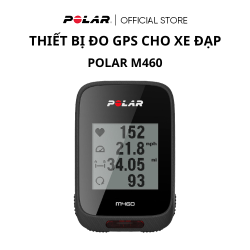 Thiết bị đo GPS Polar M460 - Theo dõi các chỉ số khi chạy xe đạp - Bảo hành chính hãng 12 tháng ...