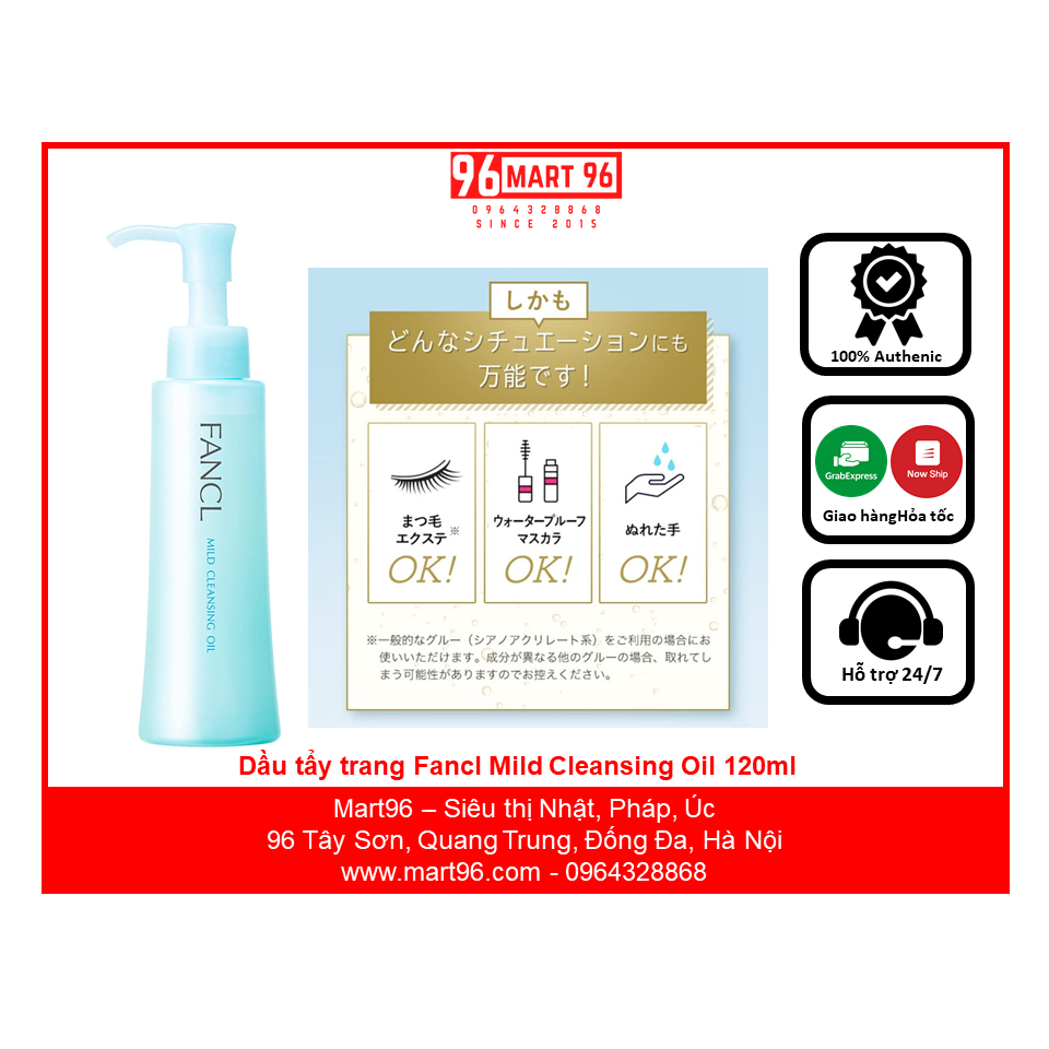 Dầu tẩy trang Fancl 120ml | Shopee Việt Nam