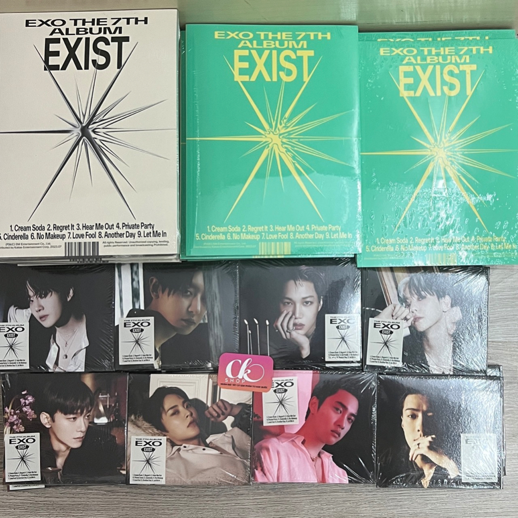 𝐂𝐊𝐒𝐇𝐎𝐏 𝐁𝐨̣̂ 𝐚𝐥𝐛𝐮𝐦 𝐚̉𝐧𝐡 𝐄𝐗𝐎 - 𝐄𝐗𝐈𝐒𝐓 𝐜𝐨́ 𝐬𝐚̆̃𝐧 | Shopee Việt Nam