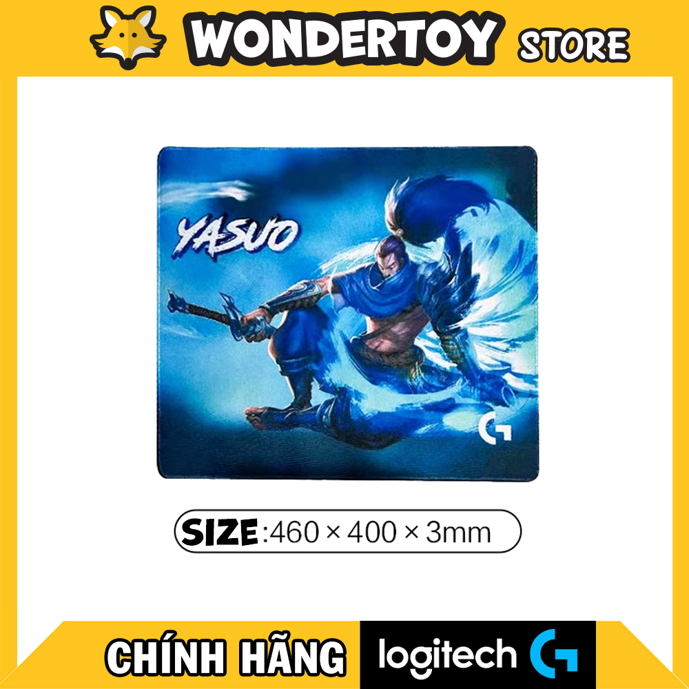 Bàn di lót chuột Logitech League of Legends LOL Liên Minh Yasuo, Jinx ...
