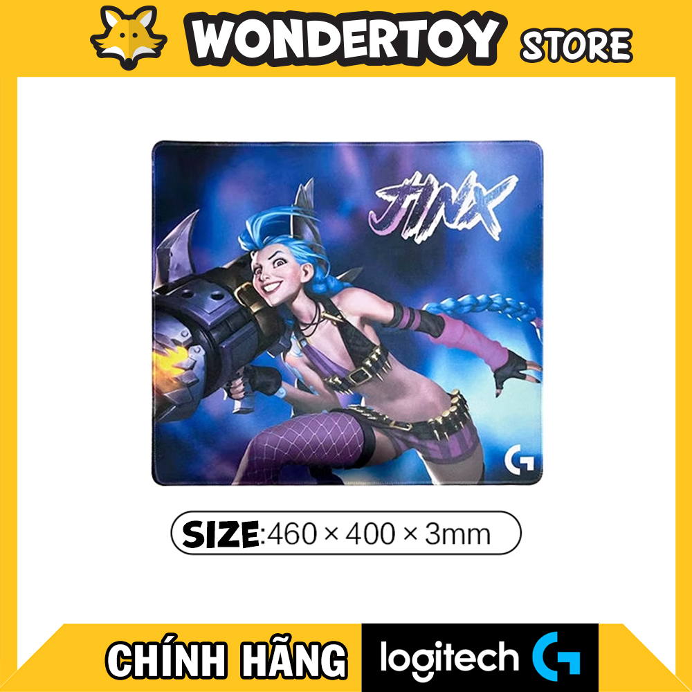 Bàn di lót chuột Logitech League of Legends LOL Liên Minh Yasuo, Jinx ...