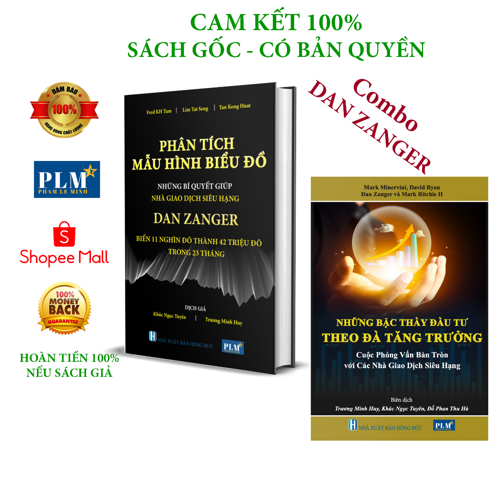 Bộ sách - Giao dịch như Huyền thoại Dan Zanger: Phân tích mẫu hình biểu ...
