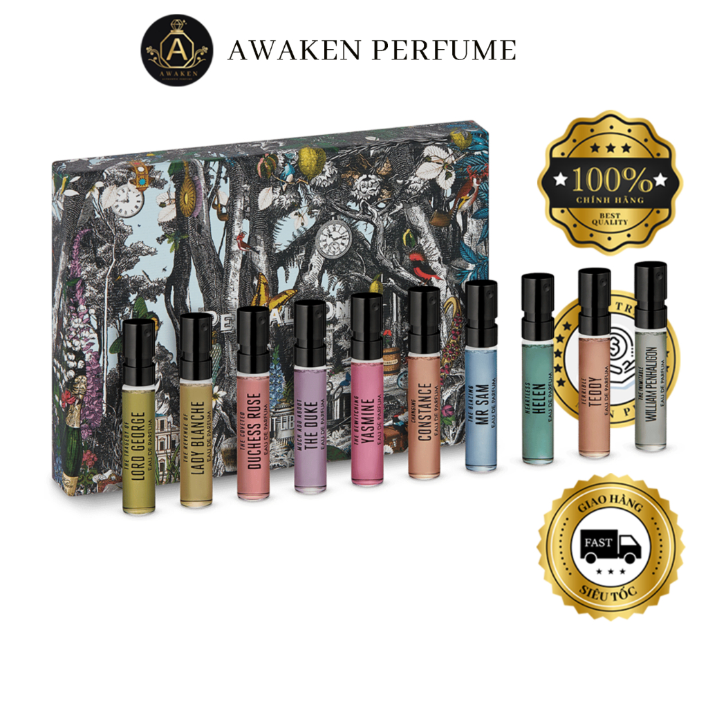 [Fullset 10 x 2ml] Penhaligon’s Portraits Scent Library Chính Hãng ...