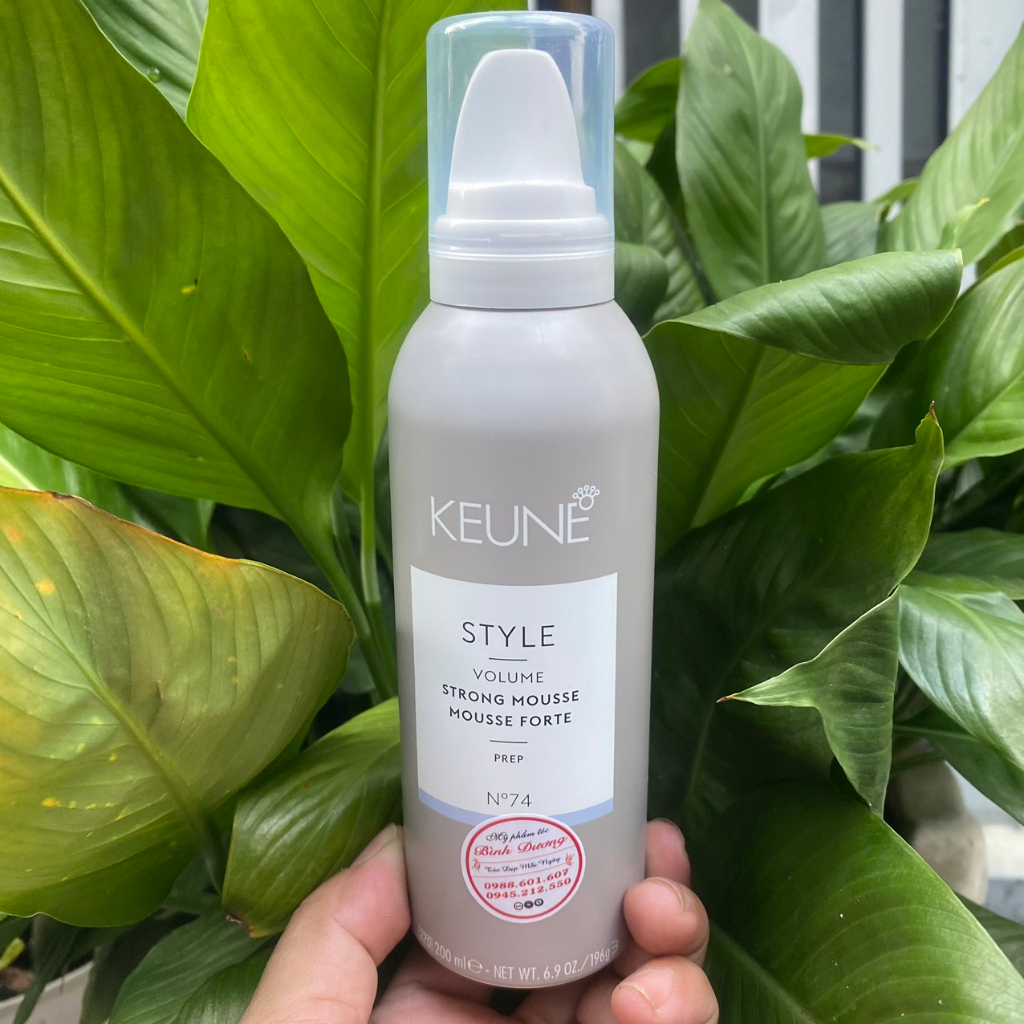 Mousse giữ nếp tóc cứng KEUNE STYLE STRONG MOUSSE 500ml *NEW* | Shopee ...