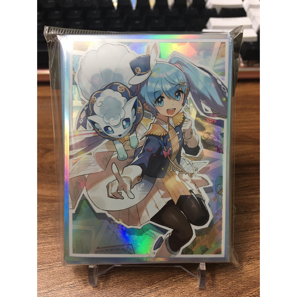 (Rain15) Sleeve Vulpix (Alola) & Hatsune Miku Standard Size 6,7 x 9,2 ...