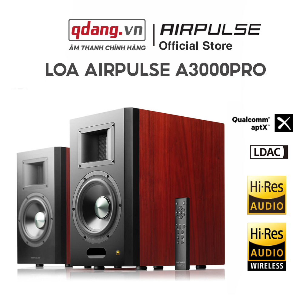 Loa AirPulse A300 Pro Dual Active Home Studio Monitor | Shopee Việt Nam