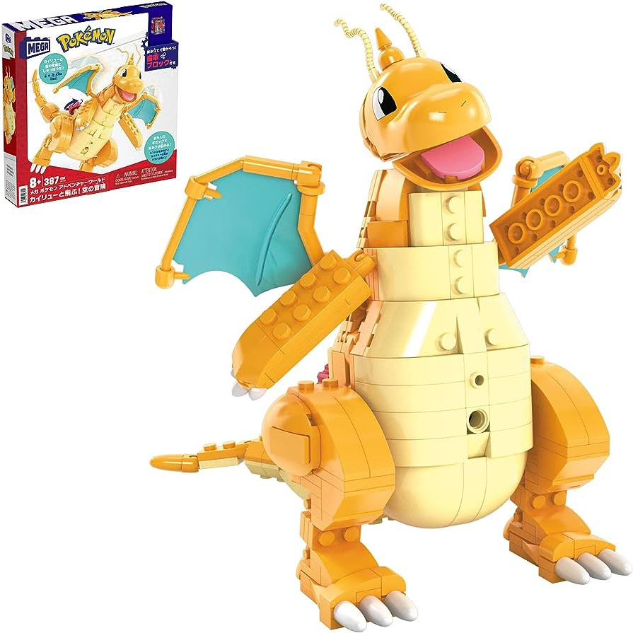 Mô Hình Lắp Ráp Mega Dragonite Chính Hãng Mattel | Shopee Việt Nam