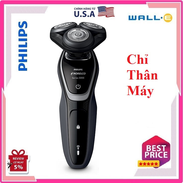 [Chỉ có Thân Máy] Máy Cạo Râu Khô Và Ướt Philips Norelco Shaver series ...