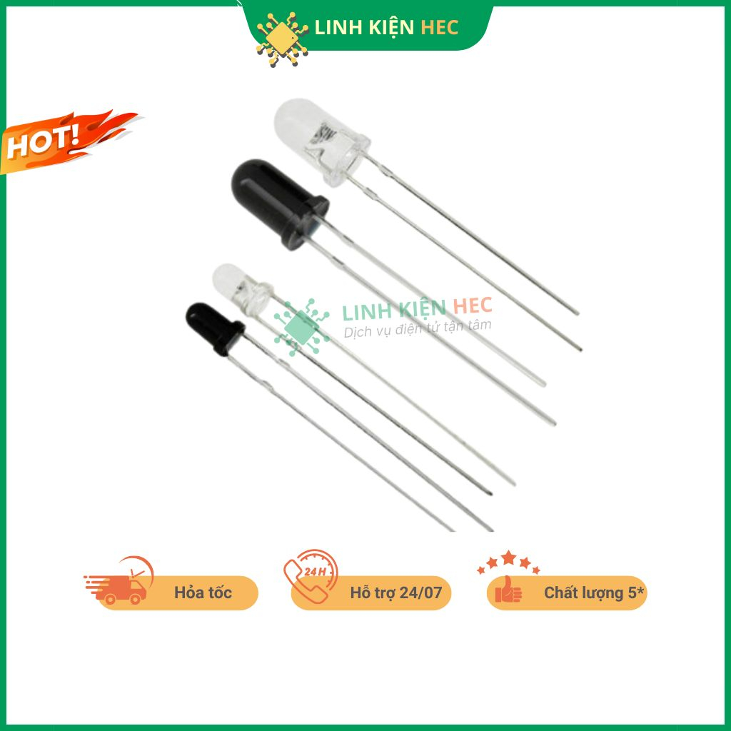 LED thu, phát hồng ngoại chính hãng linh kiện hec. | Shopee Việt Nam