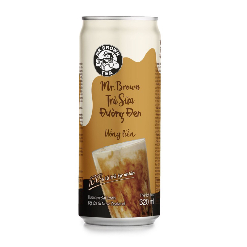 Trà Sữa Đường Đen Mr.Brown (320ml) | Shopee Việt Nam