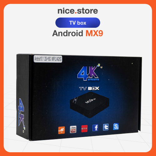 Android TV Box MX9 5G 4K Ram 2-16G - Băng Tần Kép Wifi Thông Minh ...
