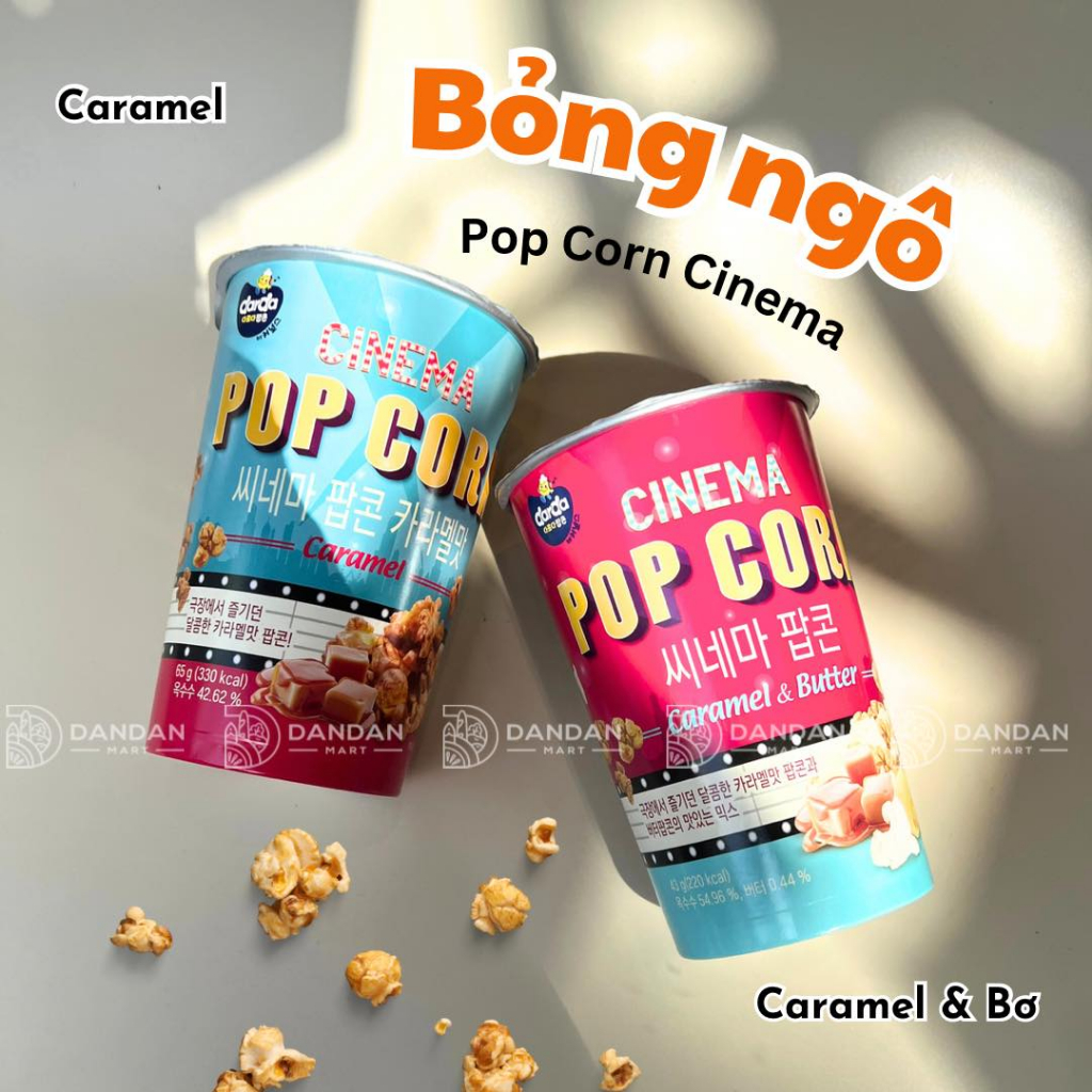 Bỏng Ngô Hàn Quốc Popcorn Cinema 45g | Shopee Việt Nam