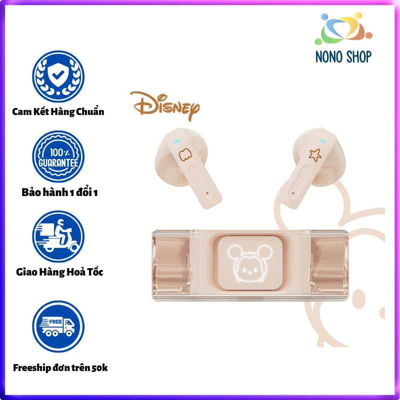 Tai Nghe Bluetooth MICKEY 5.3 Có Mic Hai Chế Độ Cảm Ứng - Disney DN03 ...