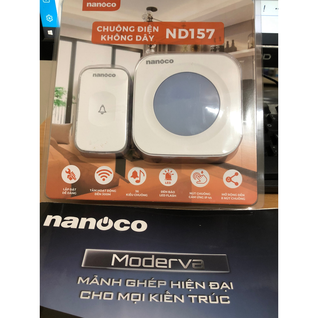 Chuông không dây Nanoco | Shopee Việt Nam