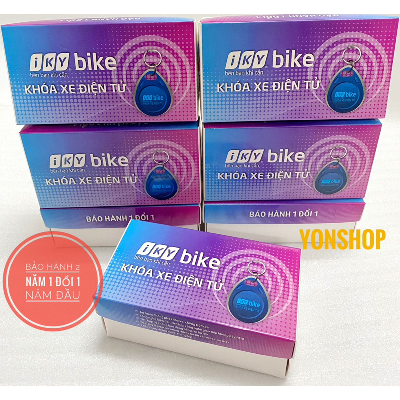Khoá chống trộm xe máy thẻ từ thông minh Iky Bike | Shopee Việt Nam