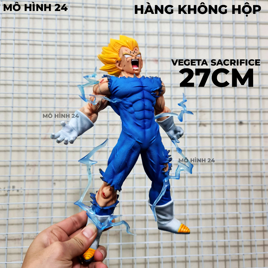 Mô hình tượng figure Majin Vegeta Sacrifice outbreake nhựa pvc BT ...