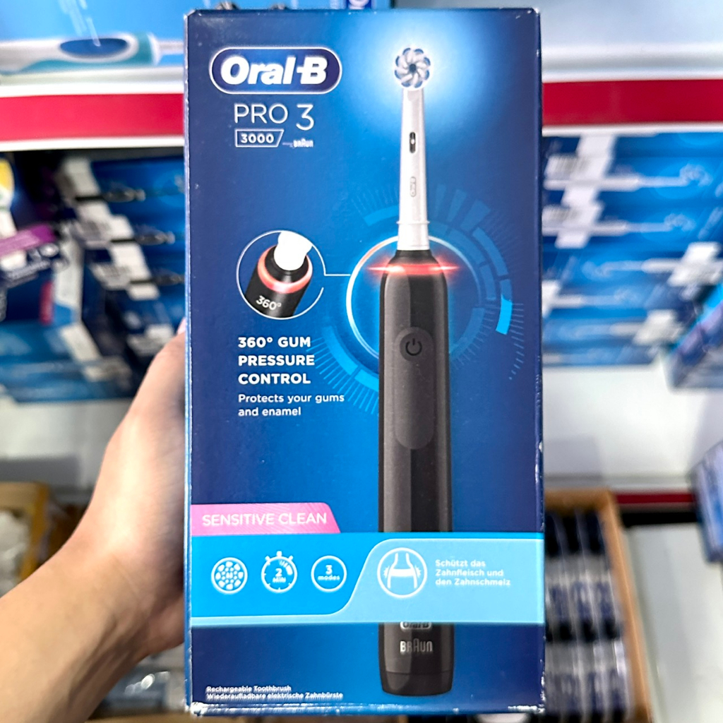 [Made In Germany] Bàn Chải Điện Oral-B Braun Pro 3 3000 - Cảm Biến Lực ...