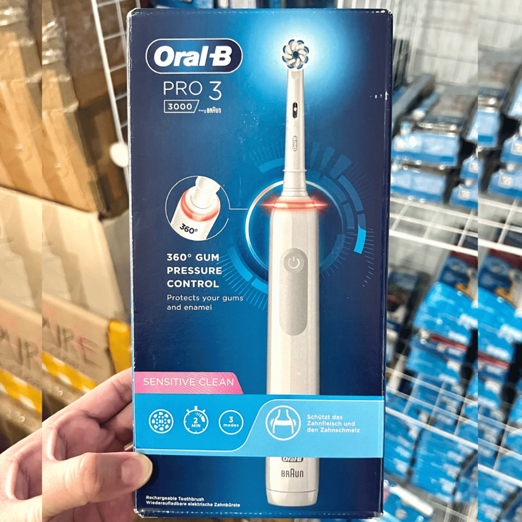 [Made In Germany] Bàn Chải Điện Oral-B Braun Pro 3 3000 - Cảm Biến Lực ...