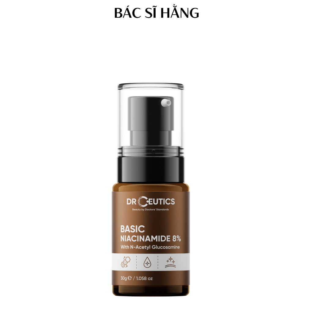 DRCEUTICS Niacinamide Basic 8% DrCeutics Cho Da Dầu Mụn (30g) | Shopee ...