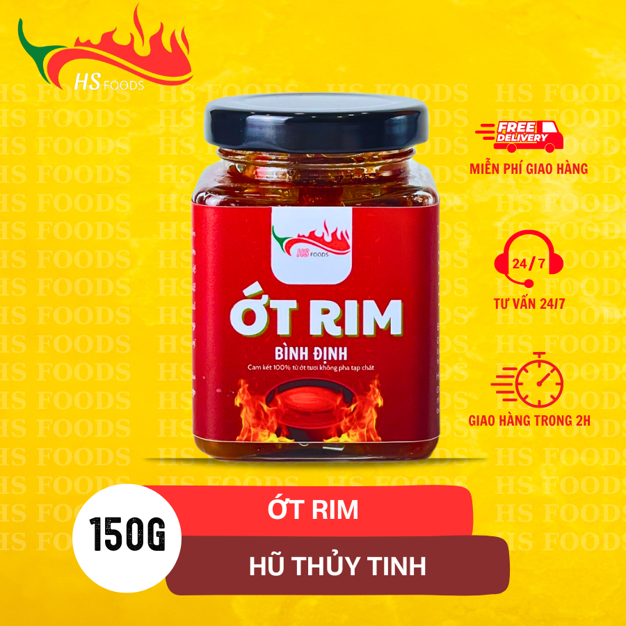 TƯƠNG ỚT RIM BÌNH ĐỊNH SIÊU NGON - LOẠI 1 - HỦ 150GR | Shopee Việt Nam