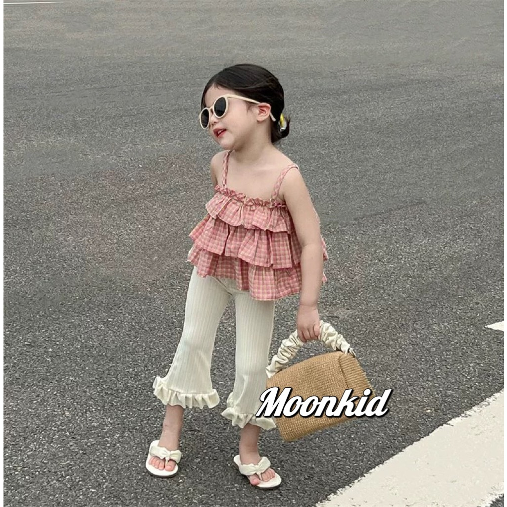 BỘ HAI DÂY TẦNG QUẦN ỐNG LOE BÈO BÉ GÁI 10-38KG(TANG) | Shopee Việt Nam