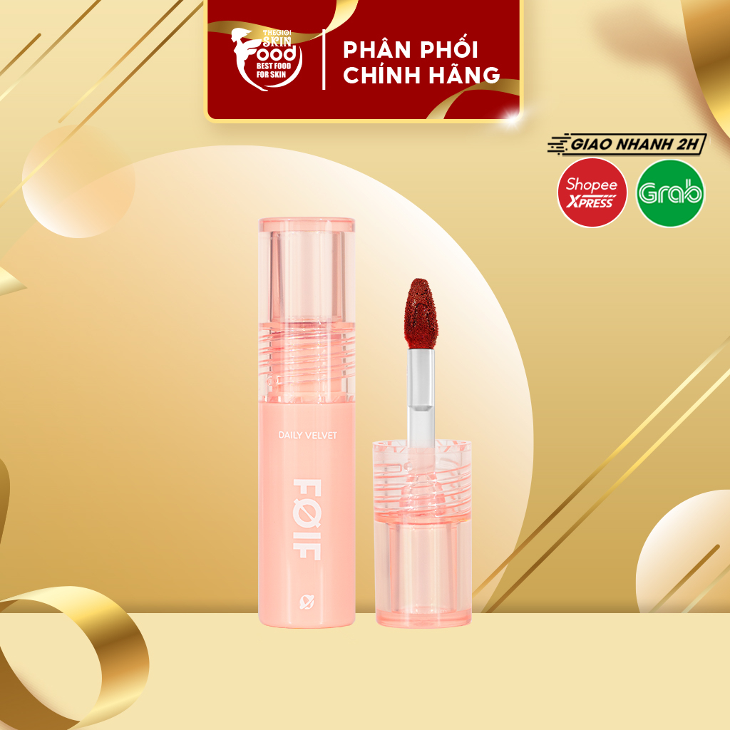 [HB Gift] [FOIF by MERZY] MINI Son Kem Lì Thuần Chay Mịn Mượt Lâu Trôi ...