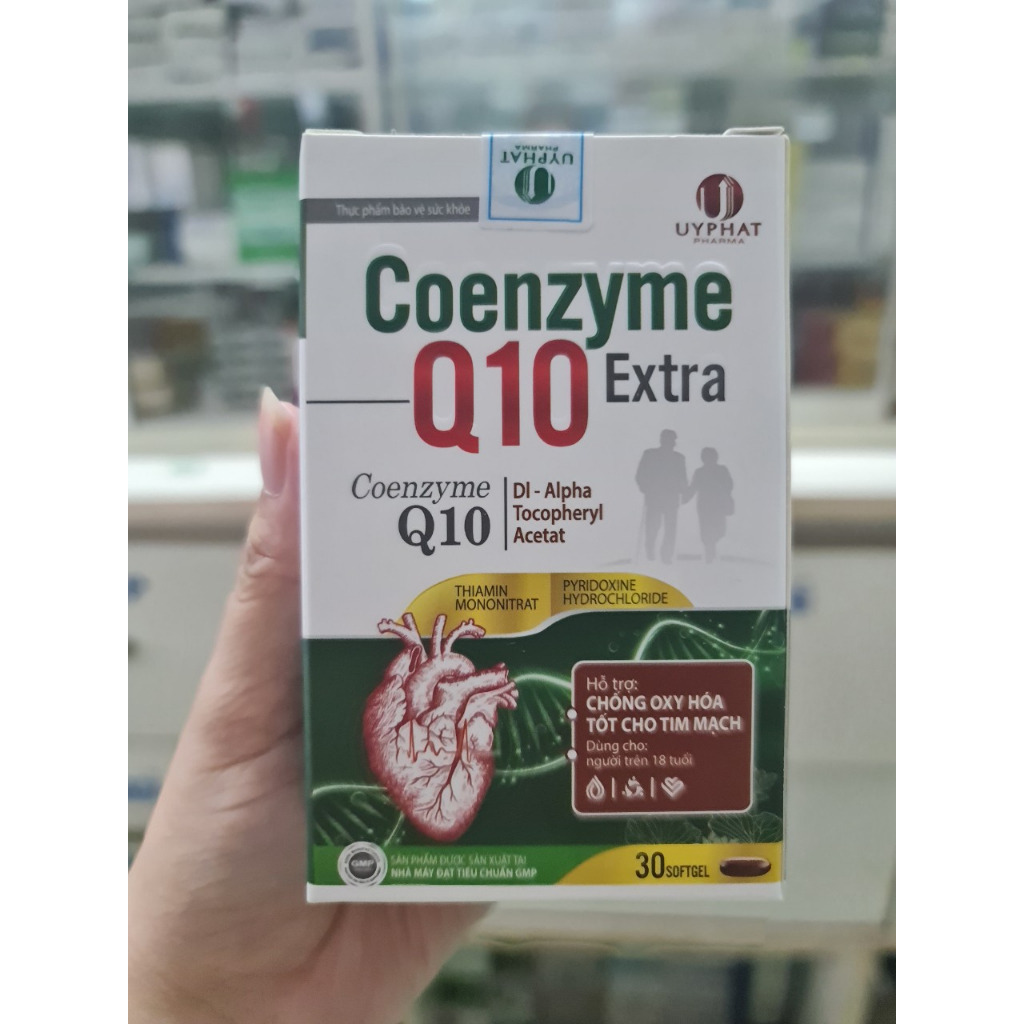 Coenzyme Q10 Extra - Hỗ trợ chống Oxy hóa tốt cho tim mạch, lọ 30 viên nang mềm [CHÍNH HÃNG ...
