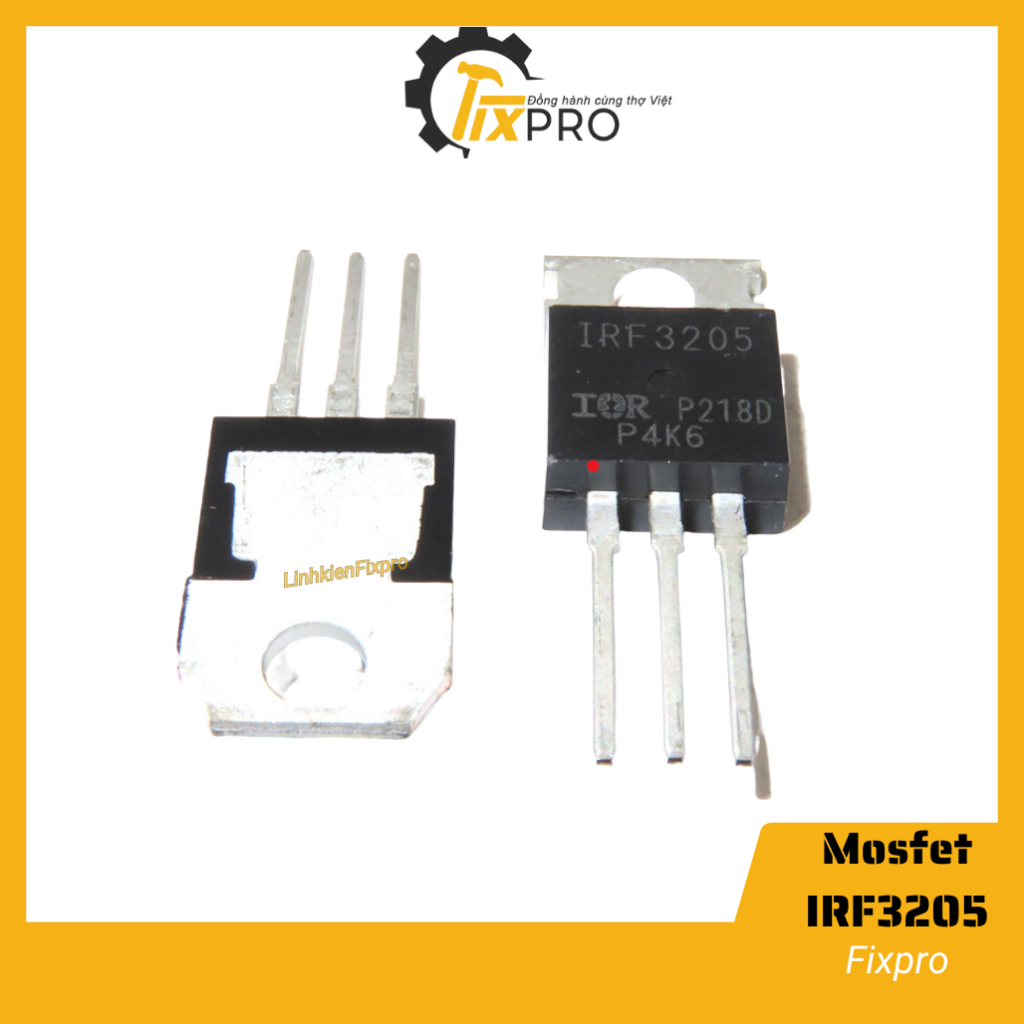 3205 IRF3205 Mosfet 55V 110A 200W TO220 mới lưng đồng chính hãng IR ...