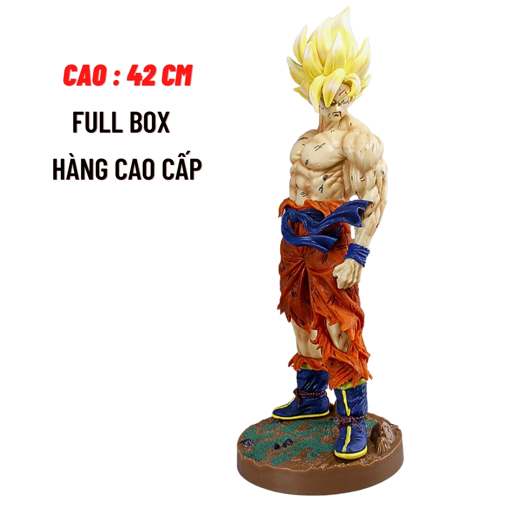 Mô Hình DragonBall Mô hình Goku chiến đấu dáng đứng siêu ngầu . Cao ...