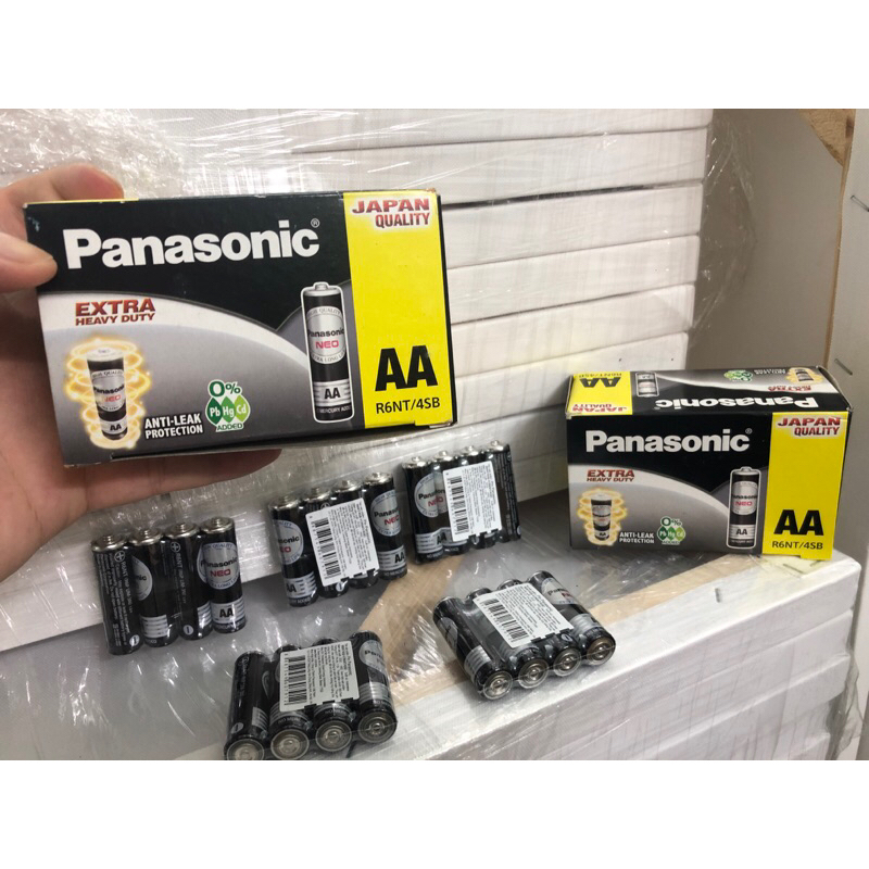 Hộp 40 Viên Pin Micro AA / Remote AAA 1,5V PANASONIC R6NT/4SB - Hàng ...