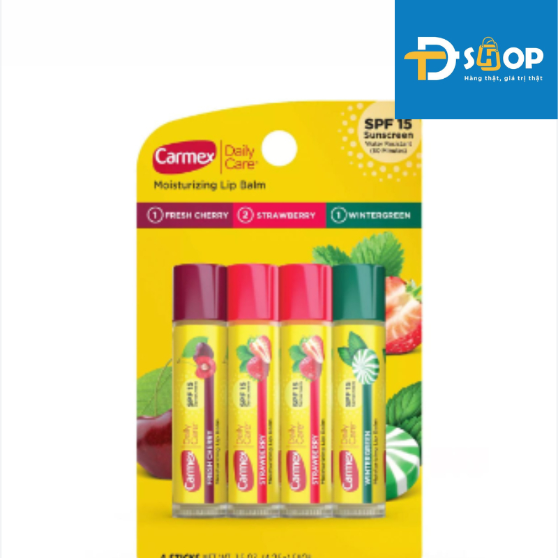 Son Dưỡng Chống Nắng Carmex SPF 15 10g | Shopee Việt Nam